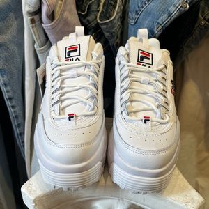 Fila | Shoes | Nwt Fila Disruptor Platform Wedge Chunky Sneakers | Poshmark